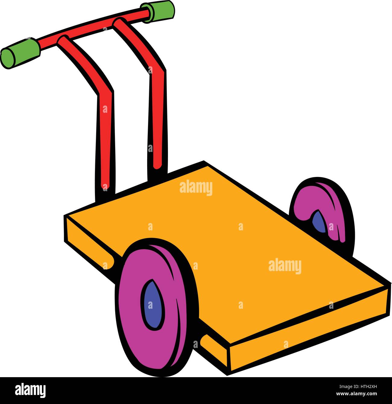 Trolley for luggage icon, icon cartoon Stock Vector Image & Art - Alamy