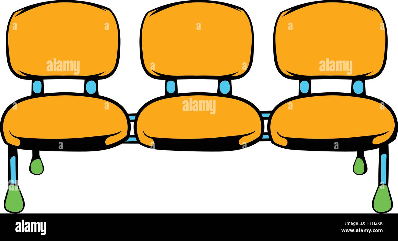 Airport seats icon, icon cartoon Stock Vector Image & Art - Alamy