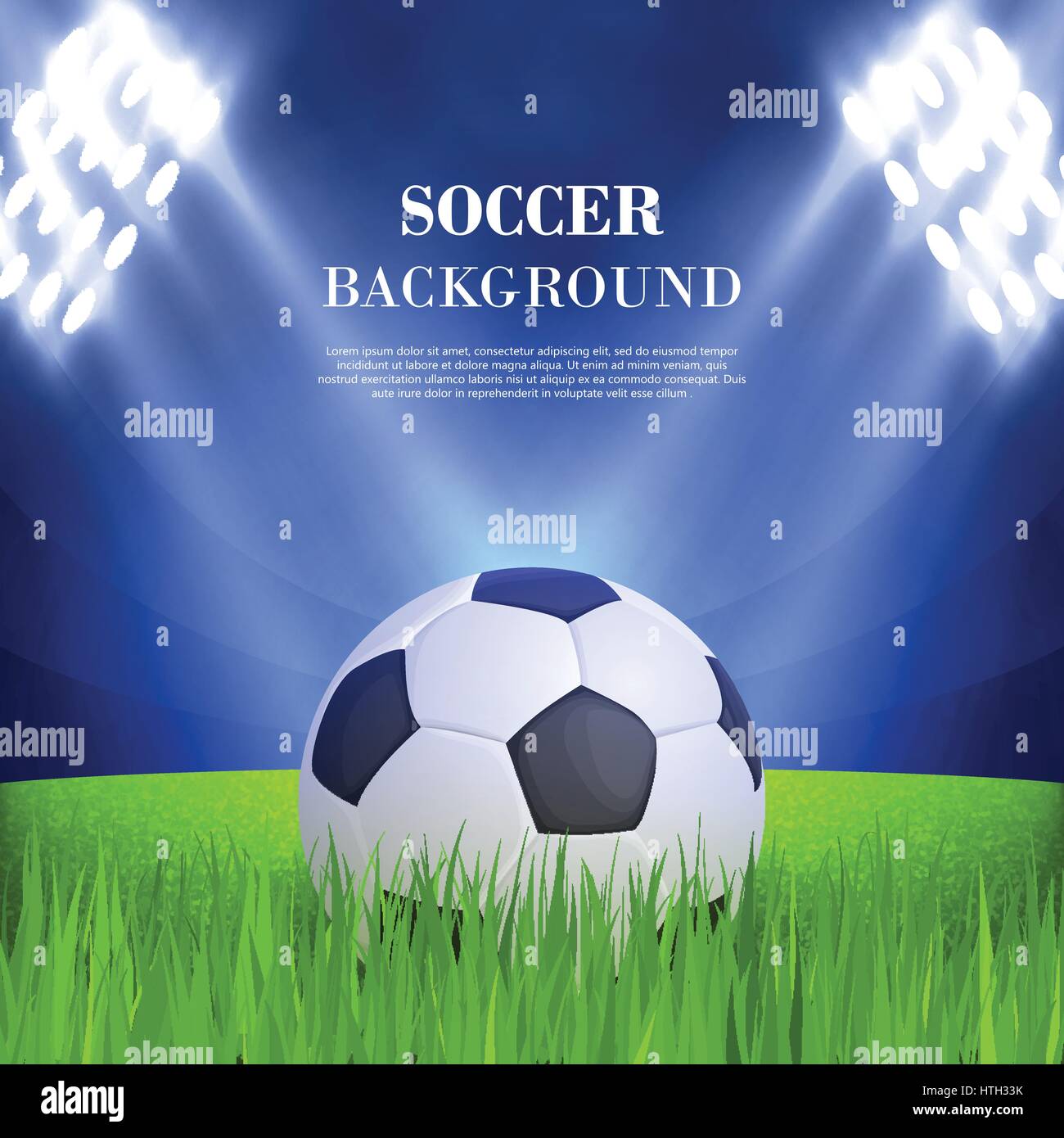 Soccer background concept Stock Vector Image & Art - Alamy