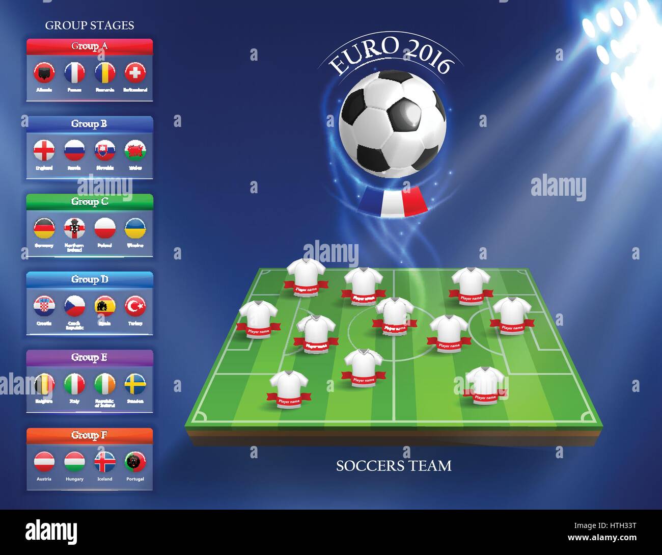 Uefa euro Stock Vector Images - Alamy