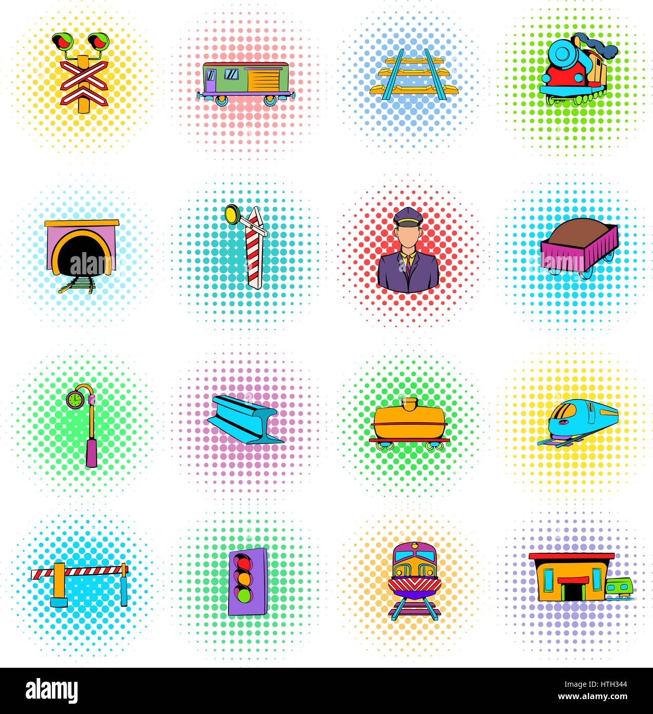 Modern comics Stock Vector Images - Alamy