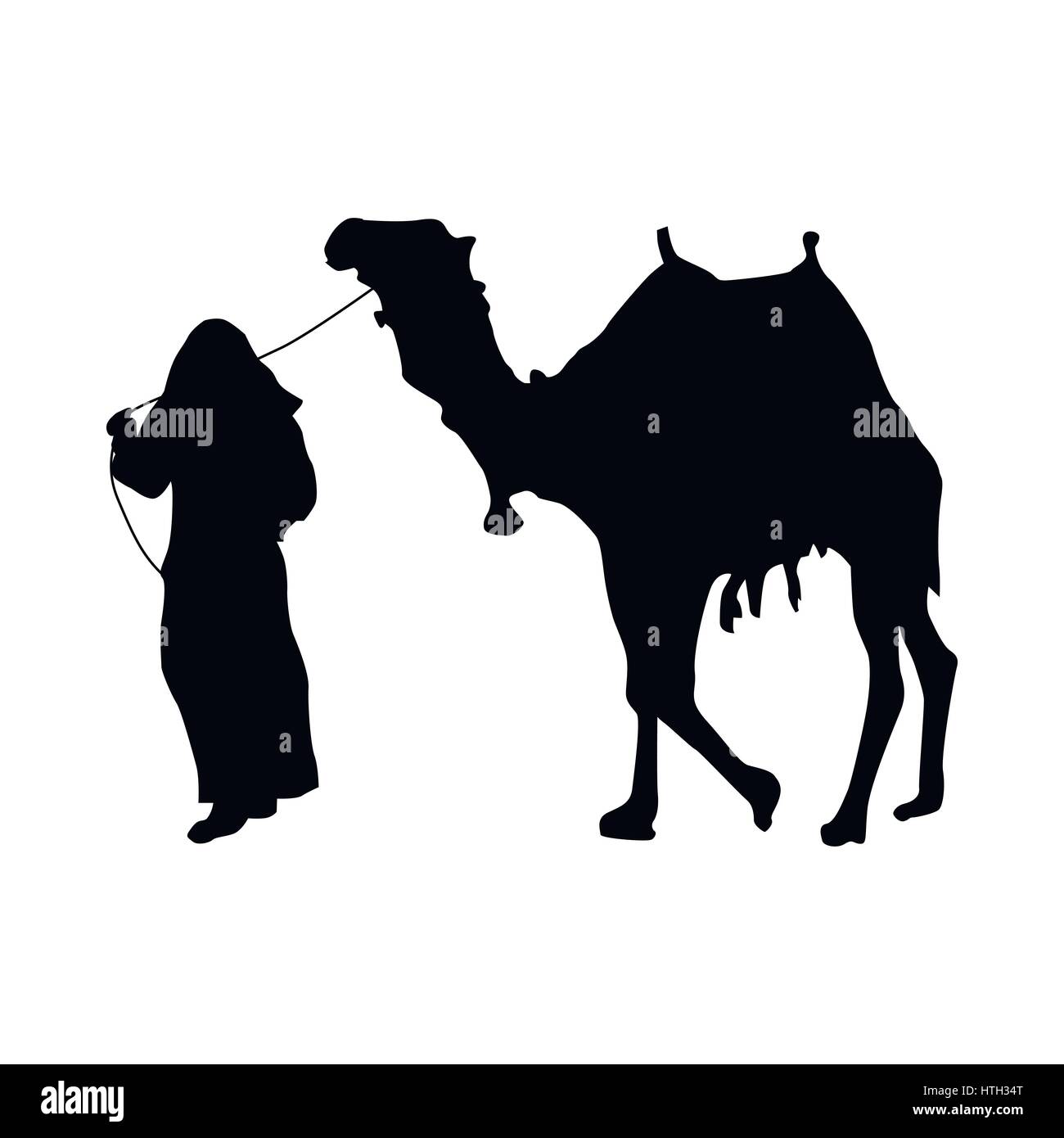 Camel silhouette black Stock Vector Image & Art - Alamy