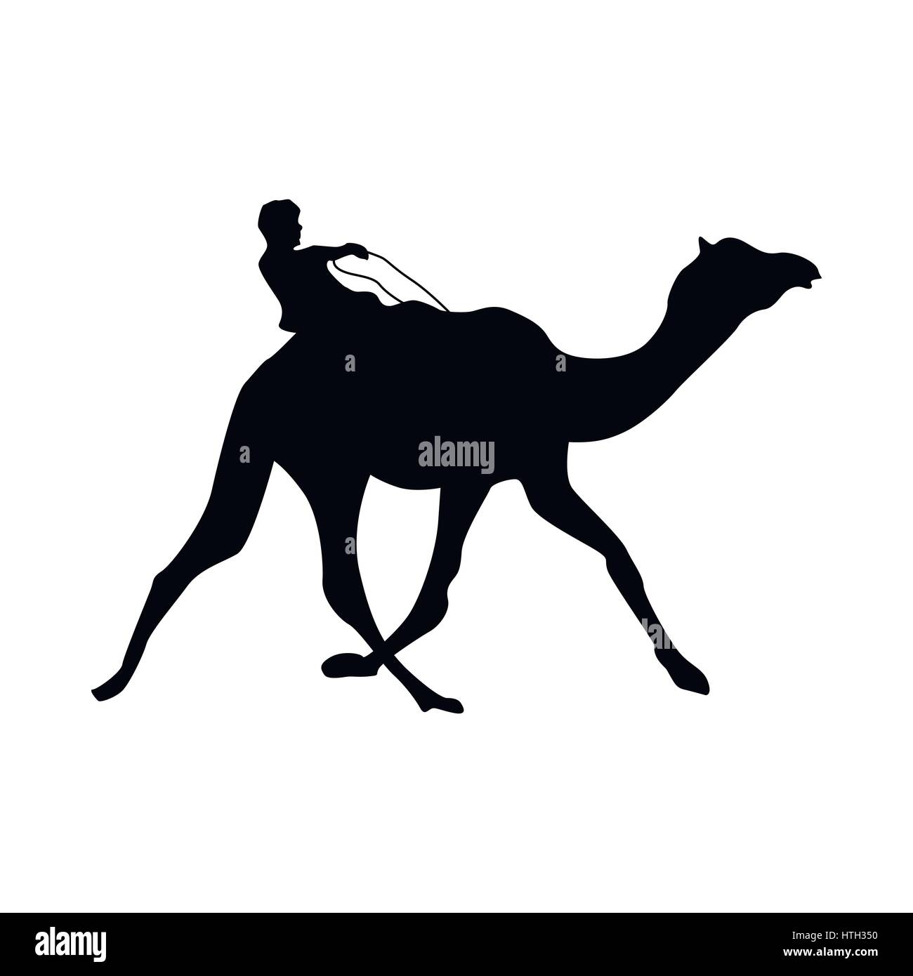 Camel silhouette black Stock Vector Image & Art - Alamy