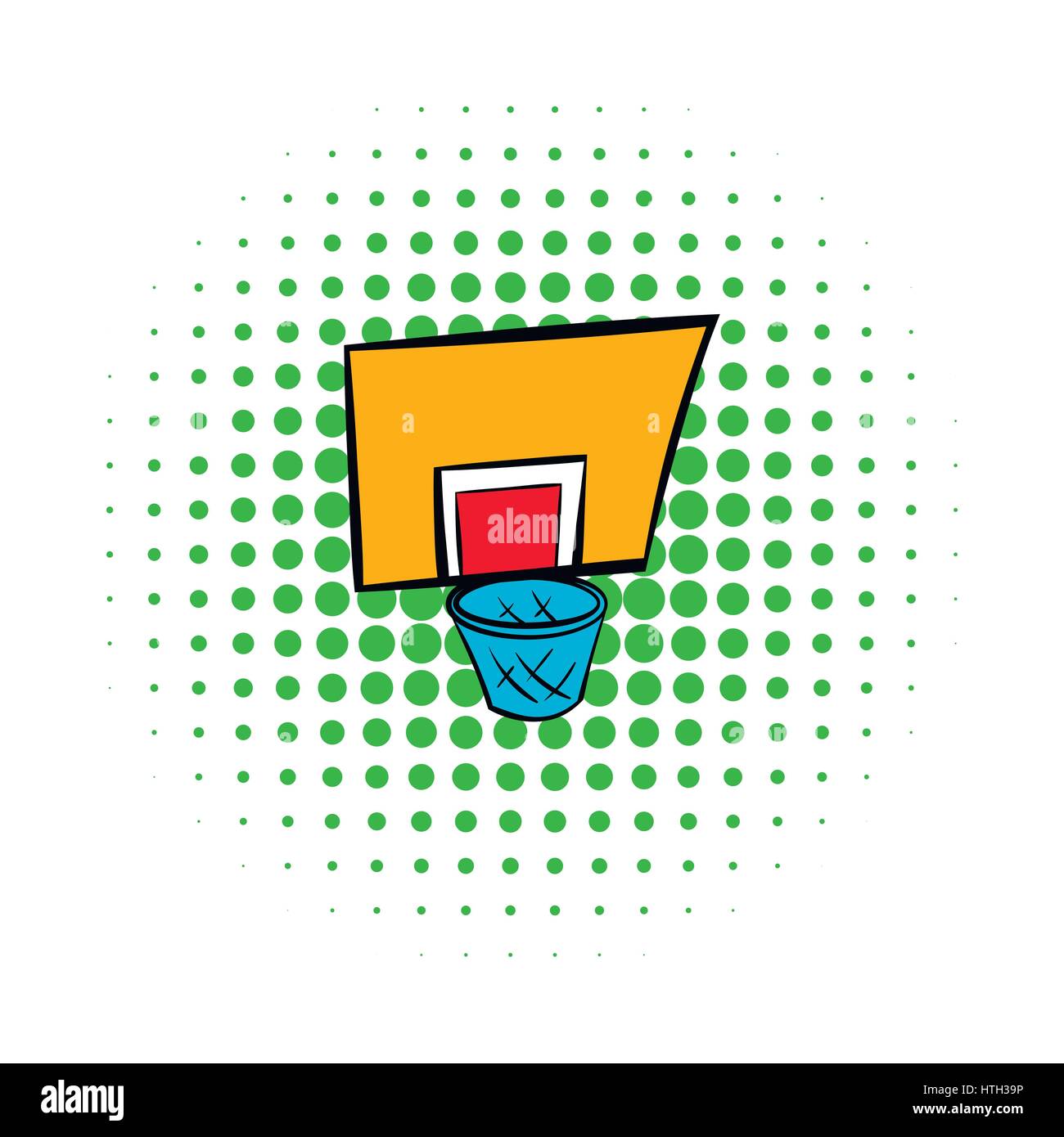 Urban basketball court Cut Out Stock Images & Pictures - Alamy