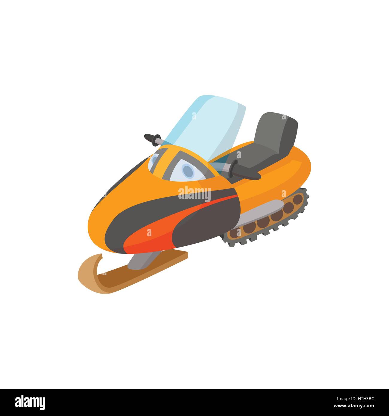 Snowmobile track sign Stock Vector Images - Alamy