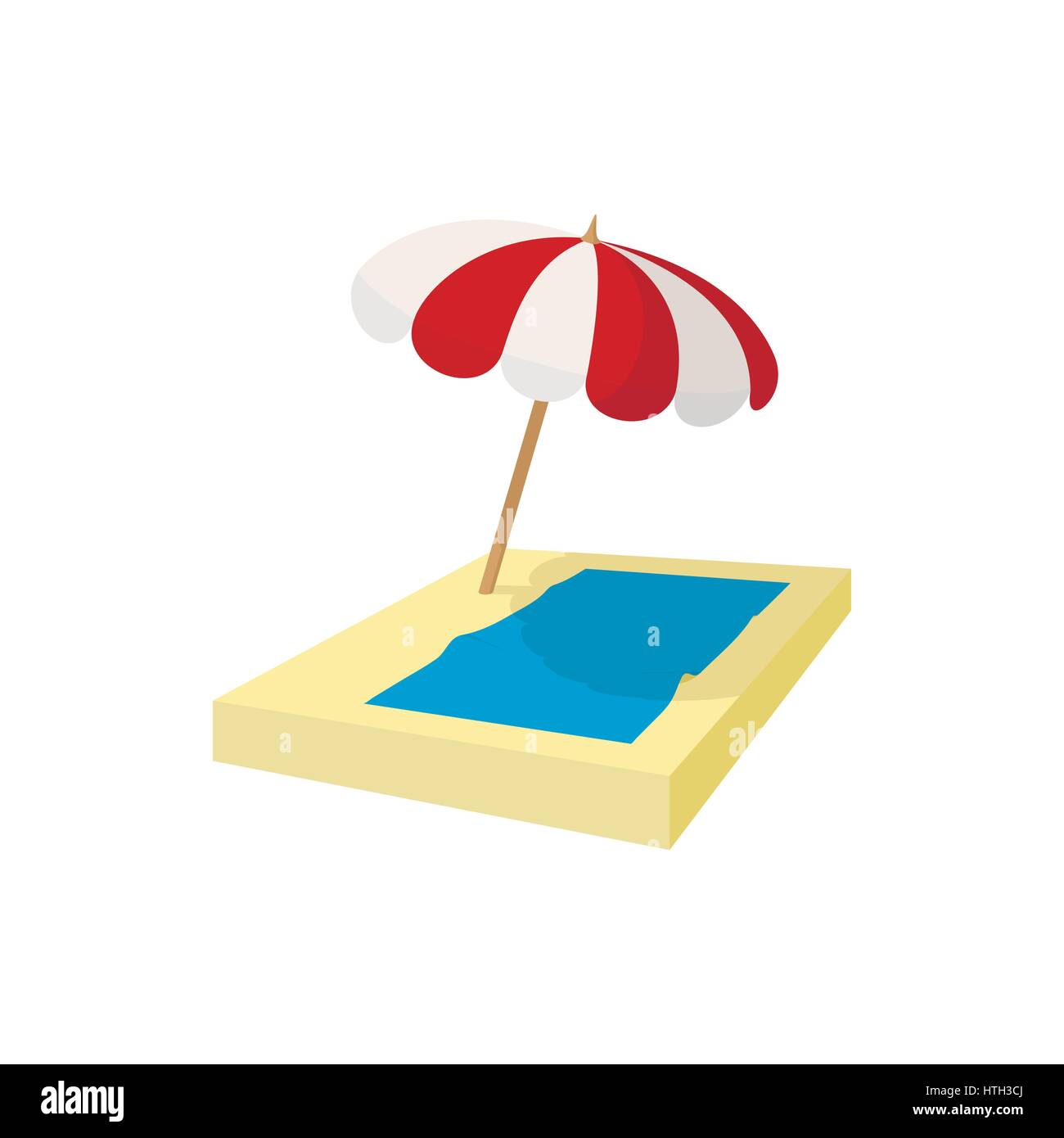 Mat for sunbathing Stock Vector Images - Alamy