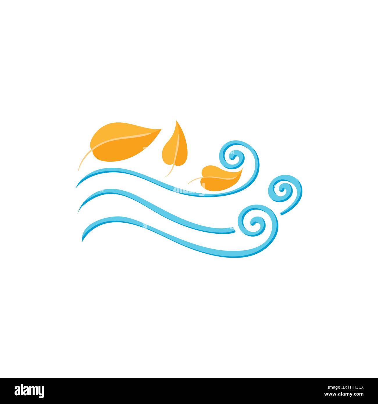 Animated Wind Blowing Leaves Clipart