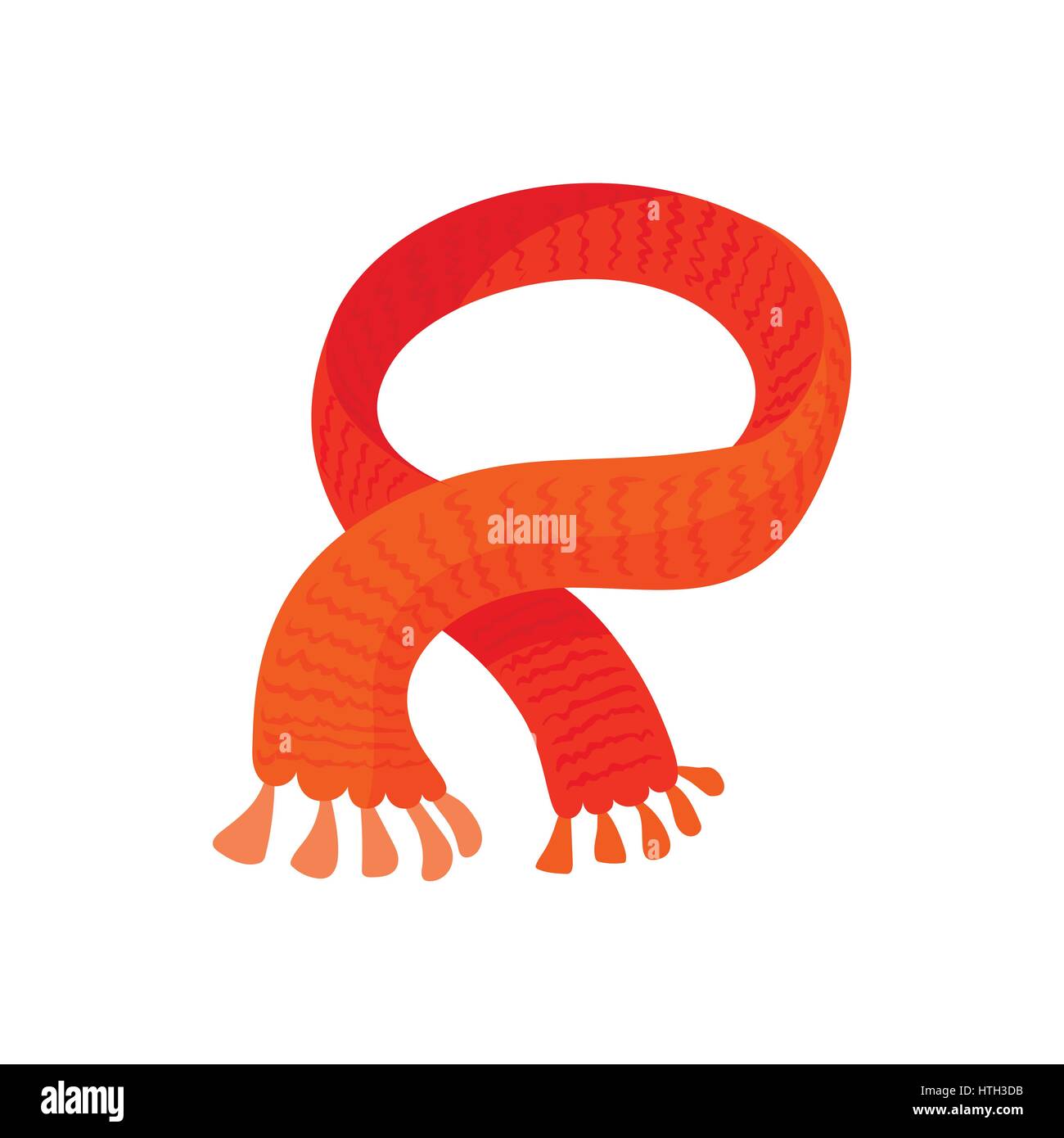 Bright red knitted wool Stock Vector Images - Alamy