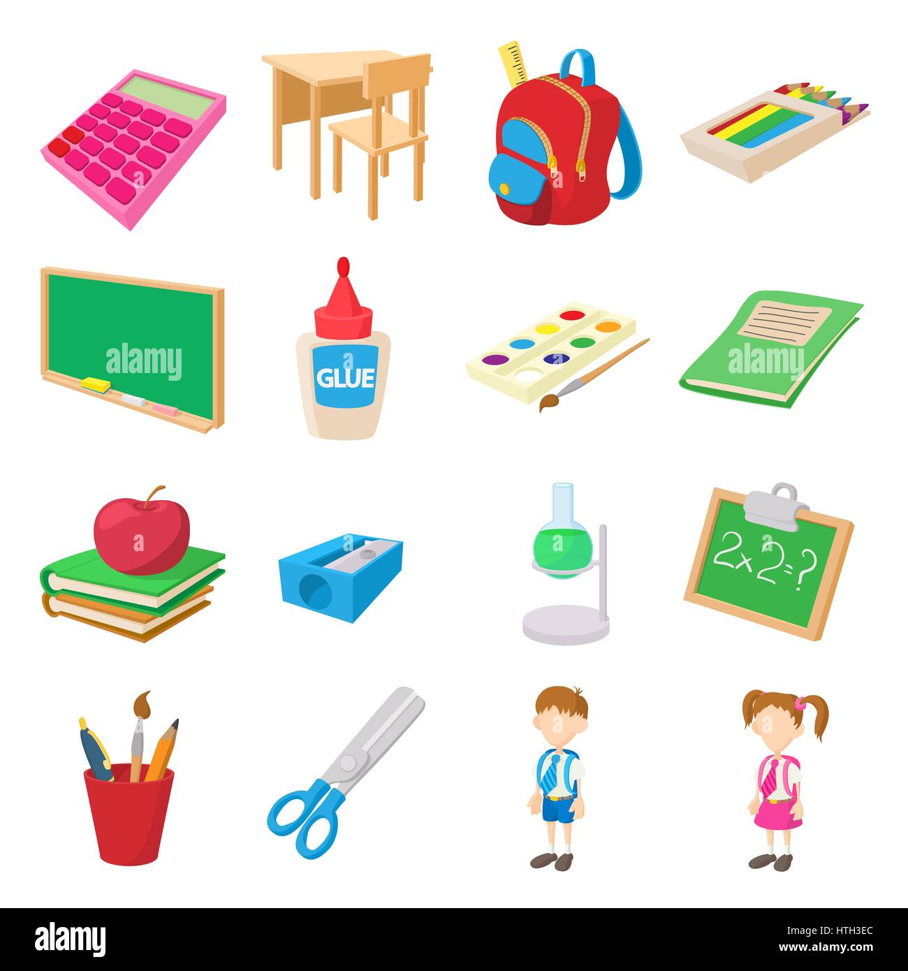 Cartoon illustration ruler idea Stock Vector Images - Alamy