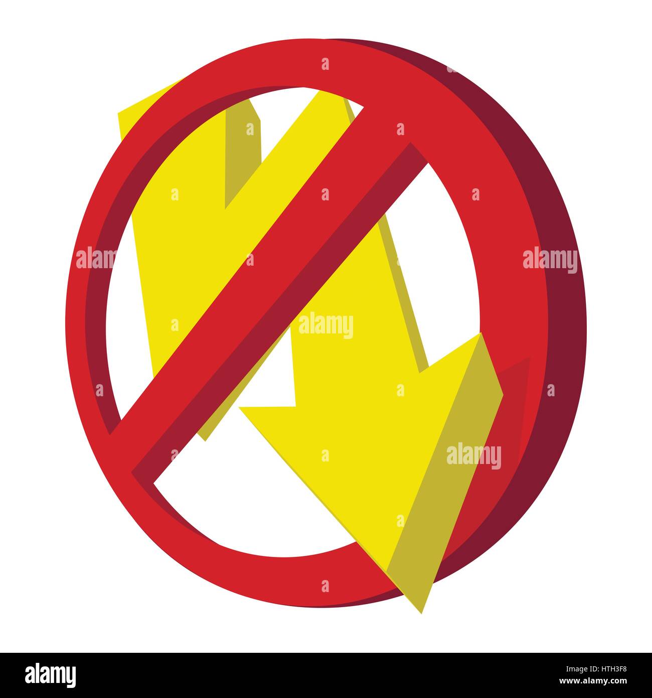 No photo flash sign icon, cartoon style Stock Vector Image & Art - Alamy