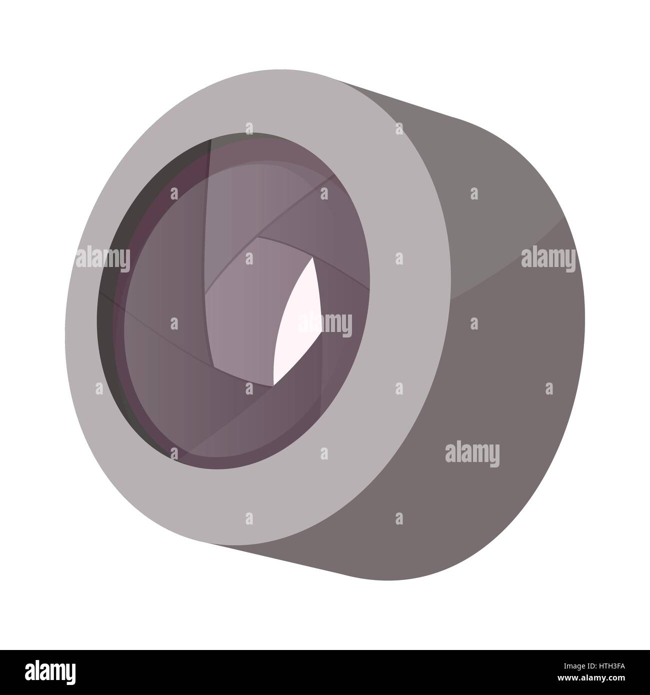 Camera lens icon, cartoon style Stock Vector Image & Art - Alamy