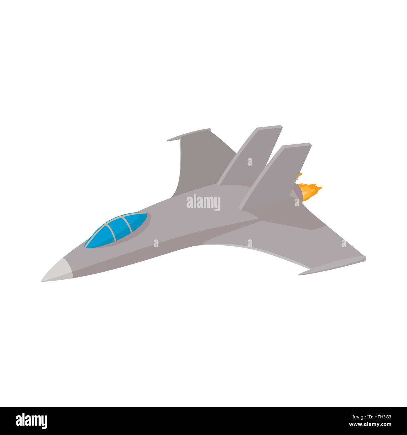 Military aircraft icon, cartoon style Stock Vector Image & Art - Alamy