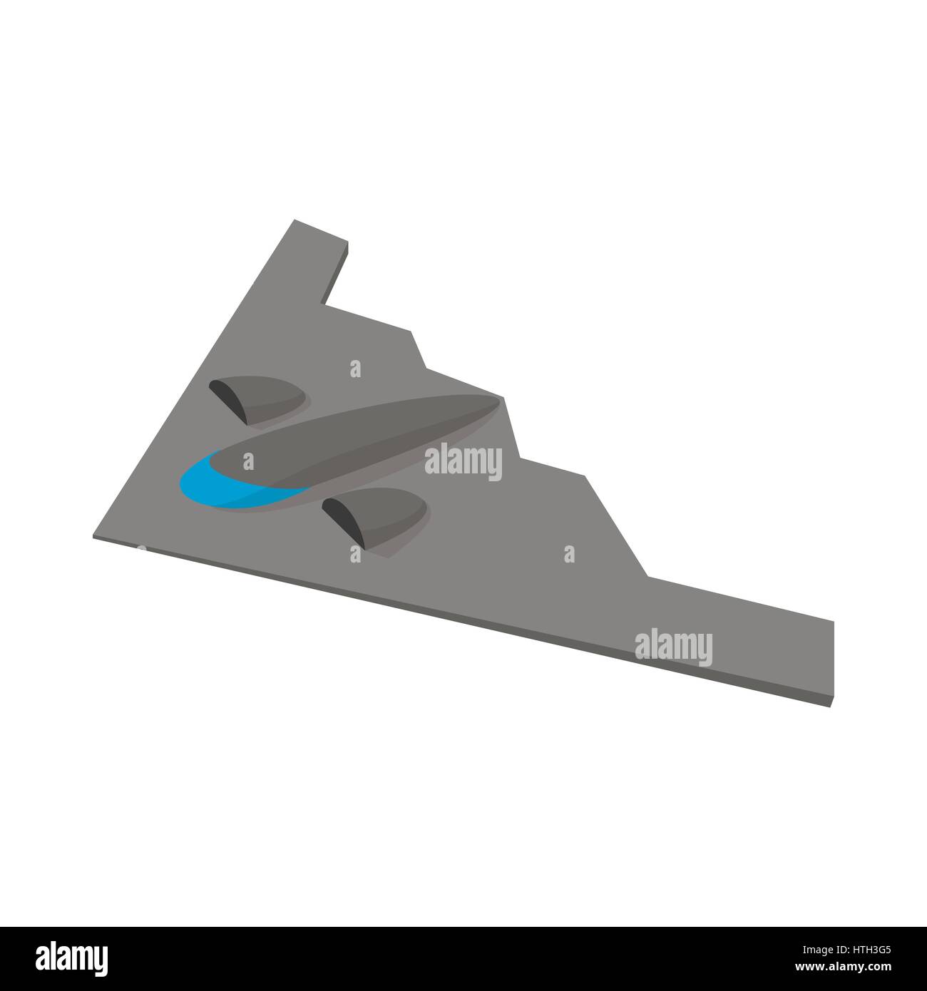 Stealth bomber icon, cartoon style Stock Vector Image & Art - Alamy