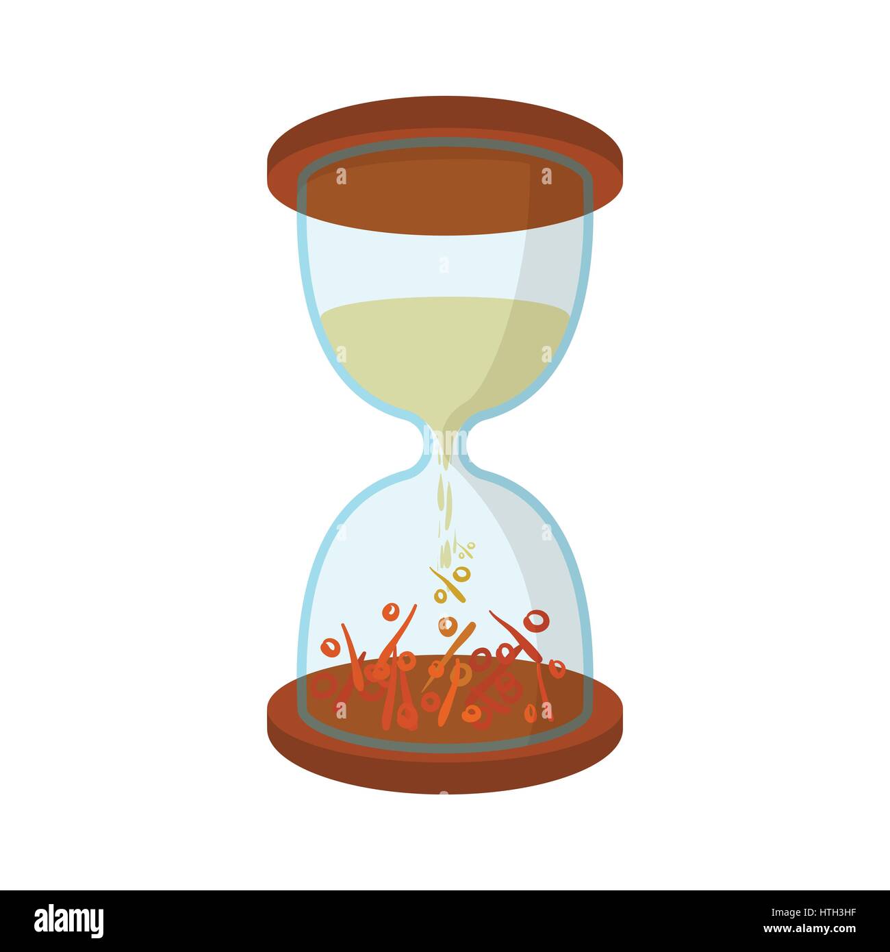 Hourglass icon, cartoon style Stock Vector Image & Art - Alamy