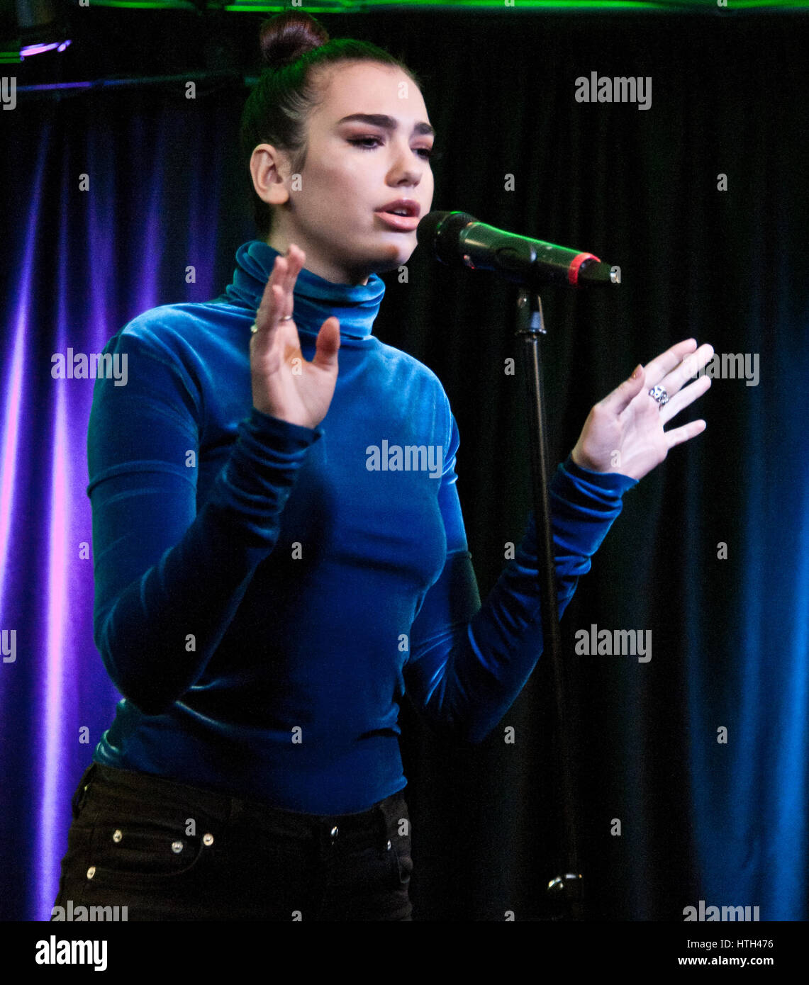 Bala Cynwyd, PA, USA. 02nd March, 2017. English Singer-Songwriter Dua ...