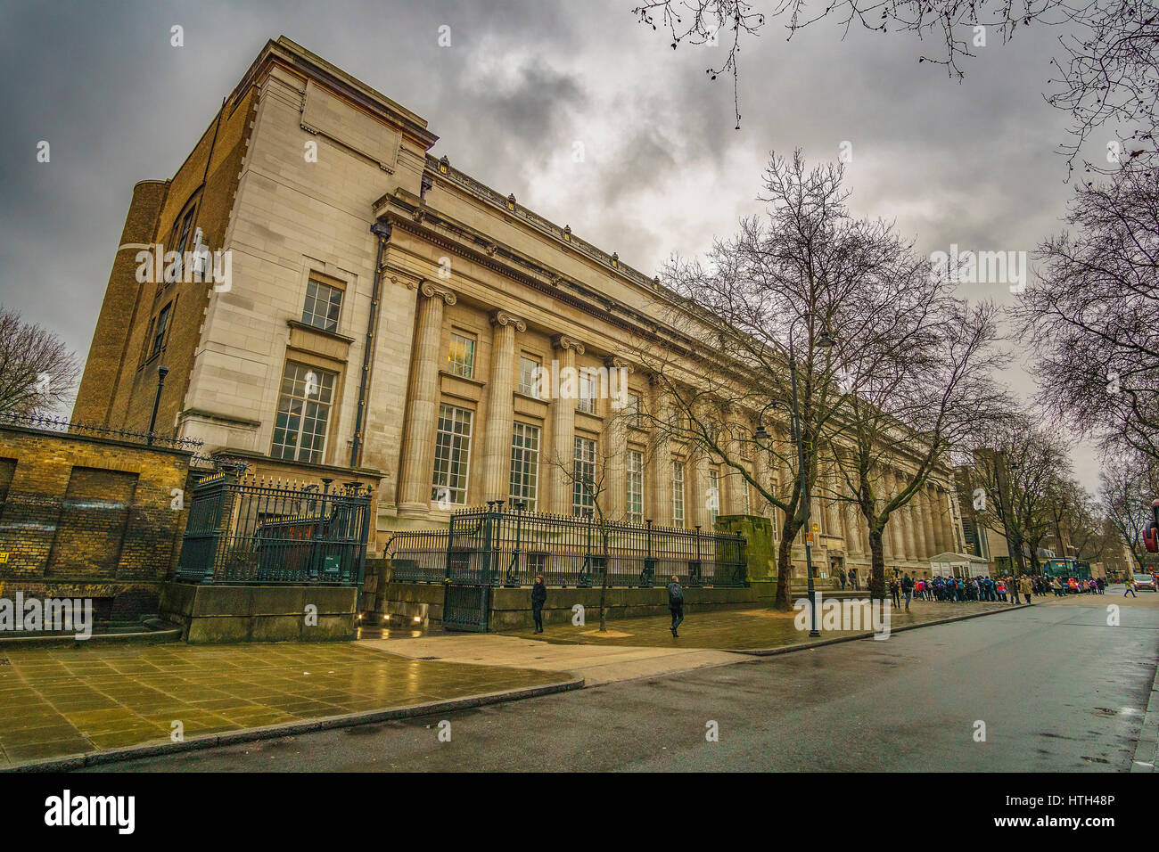 Interior and exhibits from different parts of the famous British Museum ...