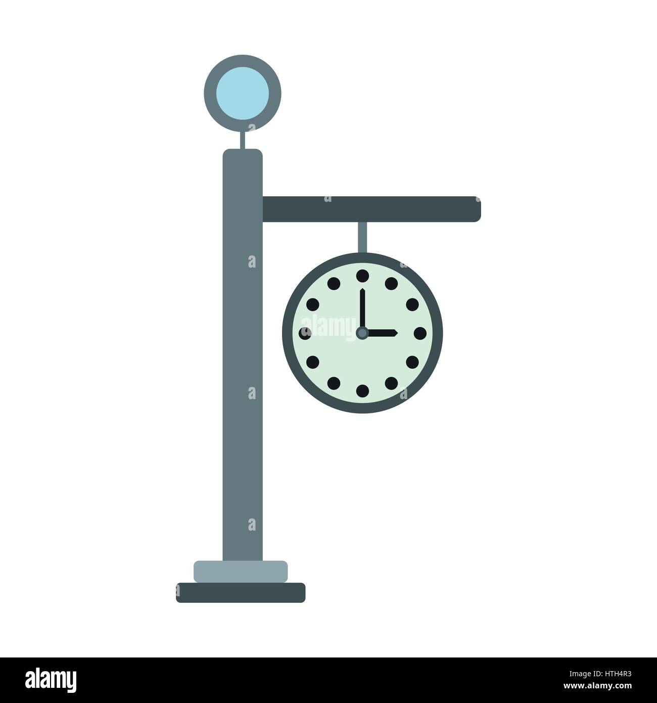 Railway clock illustration hi-res stock photography and images - Alamy