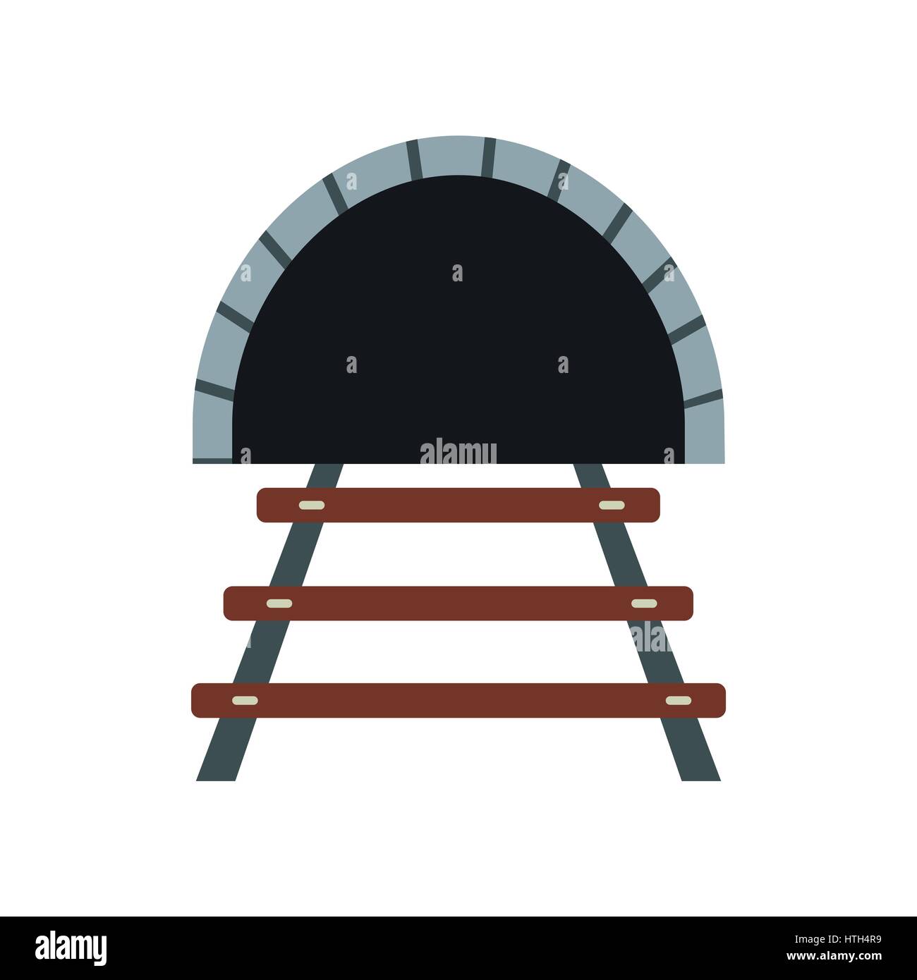 Metro track tunnel Cut Out Stock Images & Pictures - Alamy