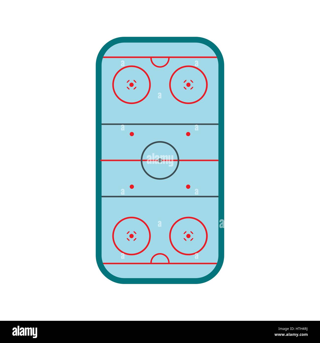 Ice hockey rink icon Stock Vector Image & Art - Alamy