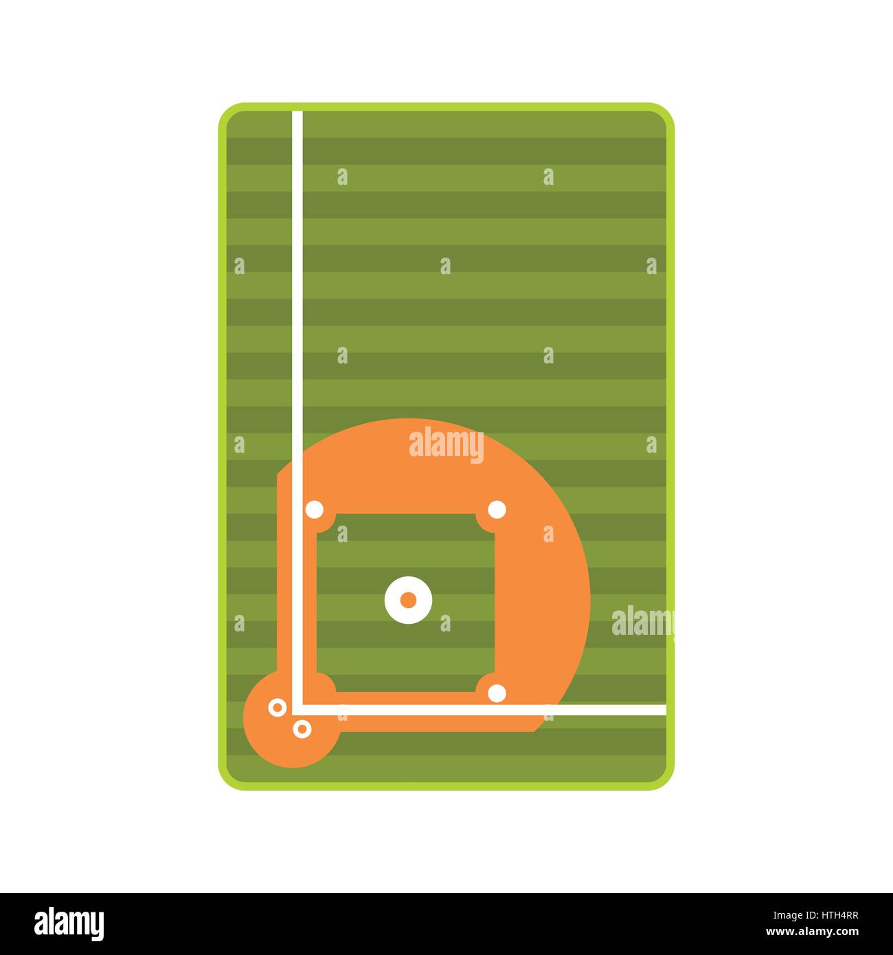 Baseball field icon Stock Vector Image & Art - Alamy