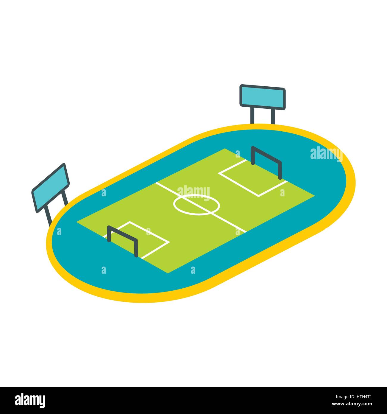 Football playground icon Stock Vector Image & Art - Alamy