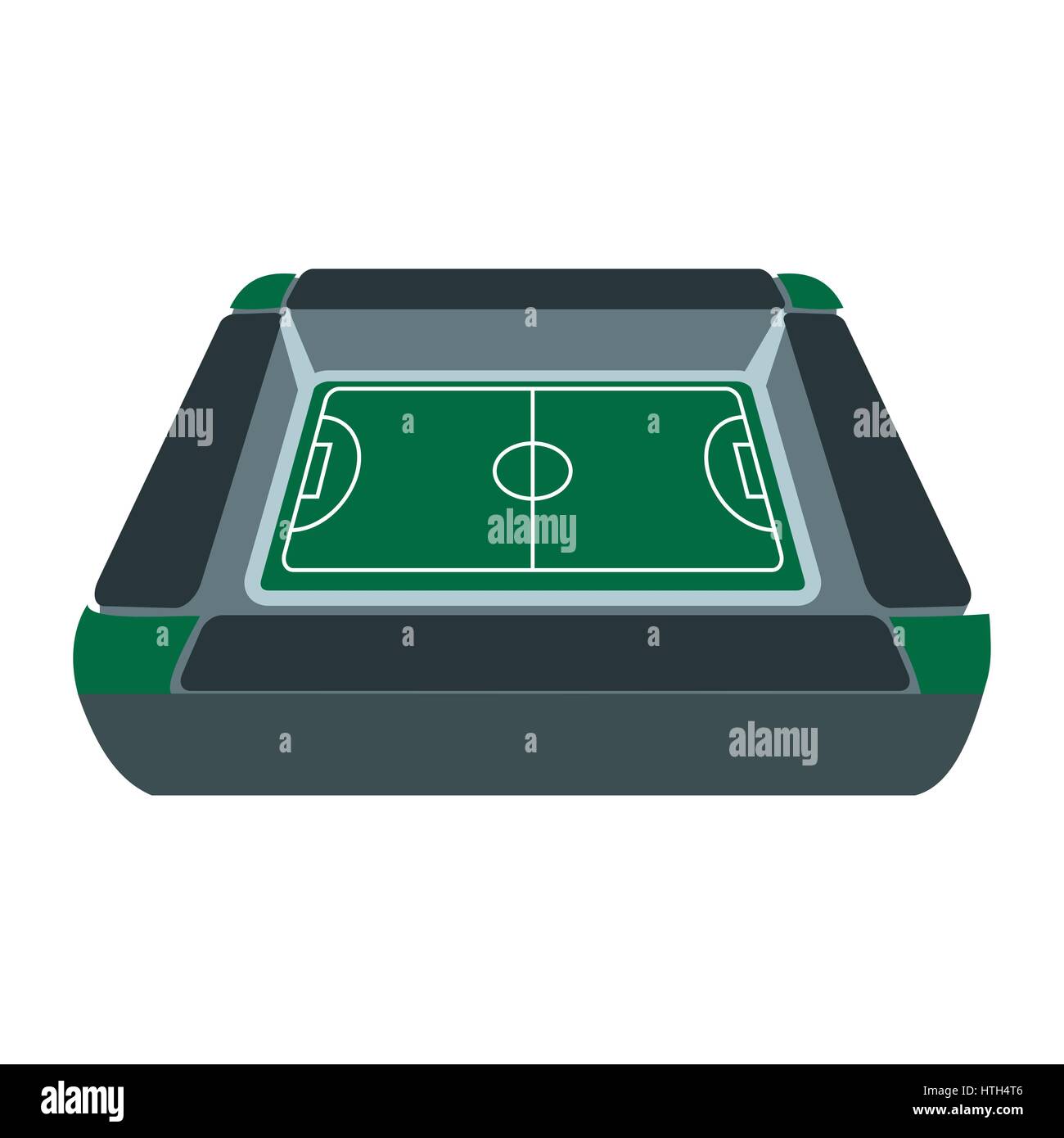 Square soccer field icon Stock Vector Image & Art - Alamy