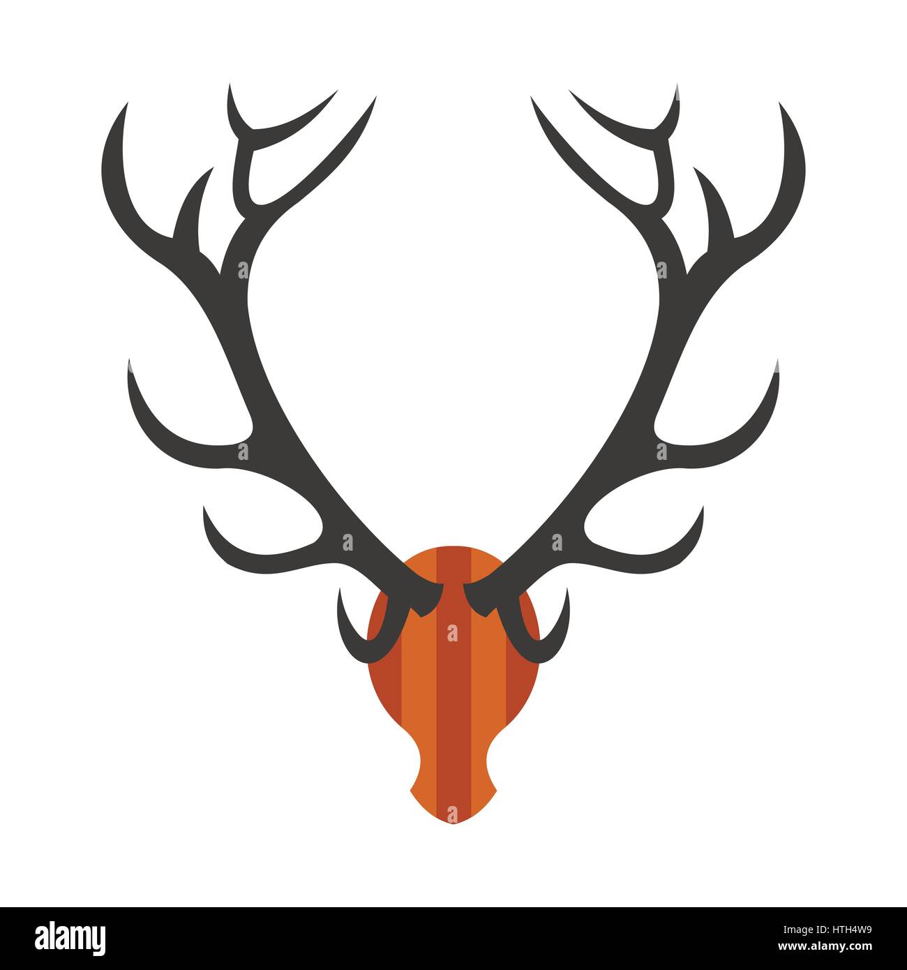 Deer head icon Stock Vector Image & Art - Alamy