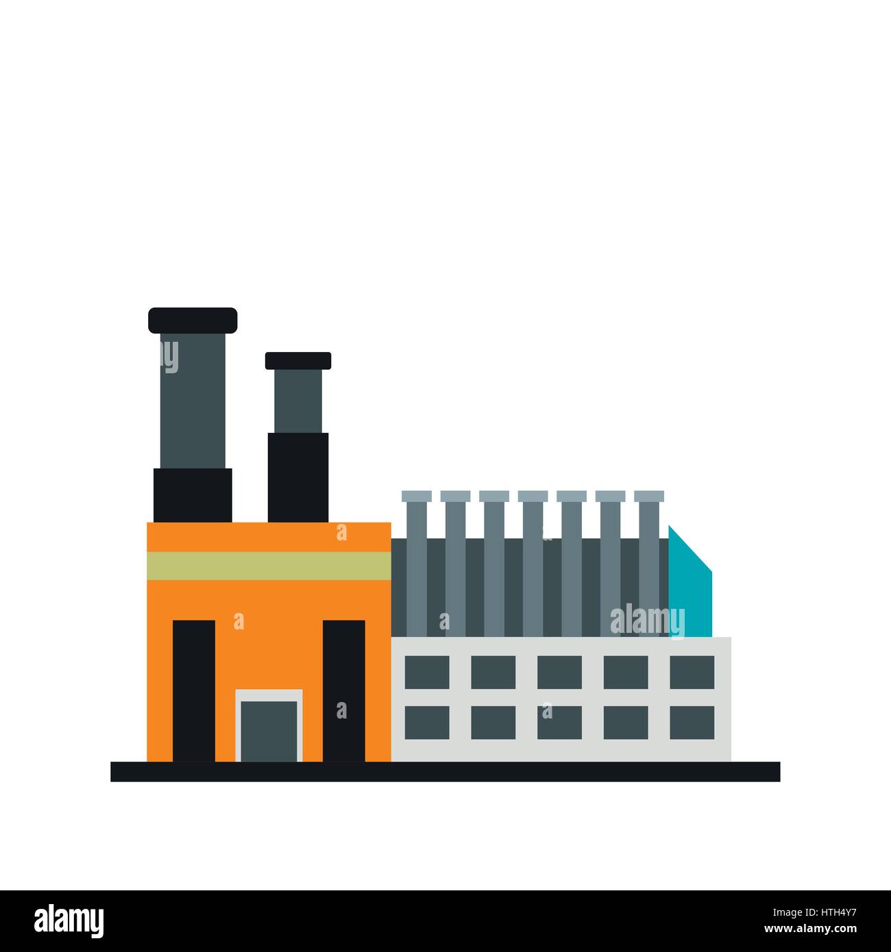 Factory building icon Stock Vector Image & Art - Alamy