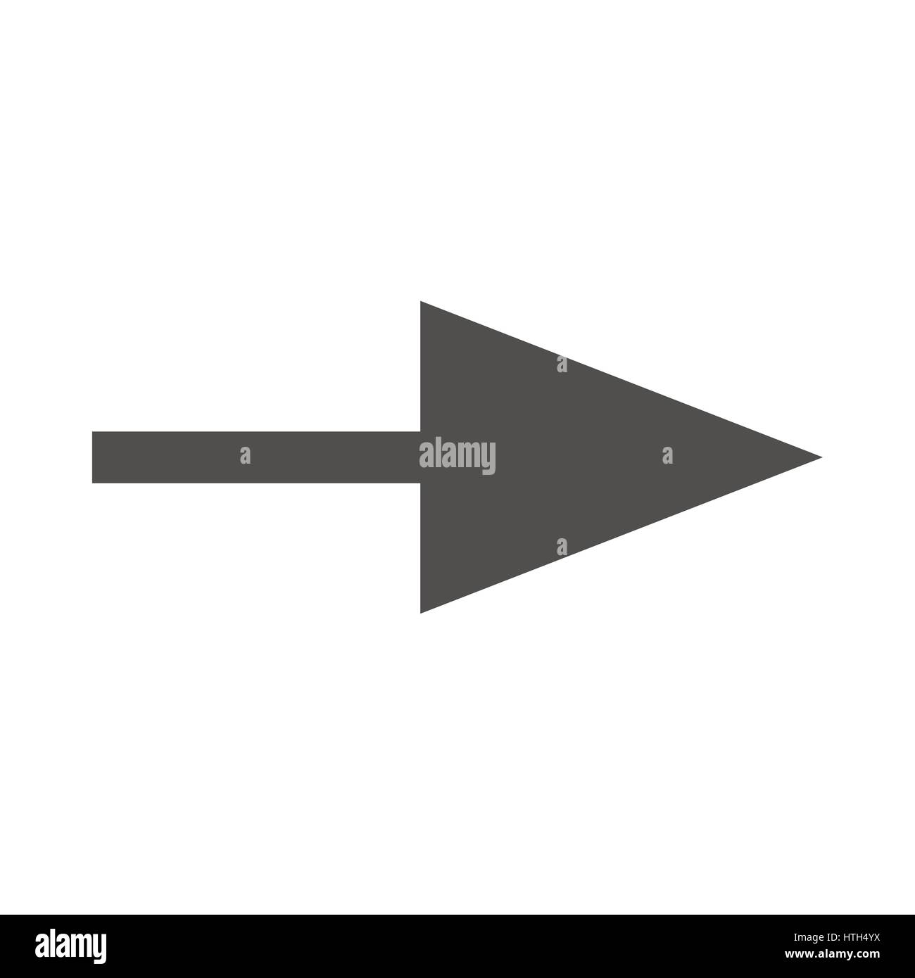 Black right arrow icon Stock Vector Image & Art - Alamy