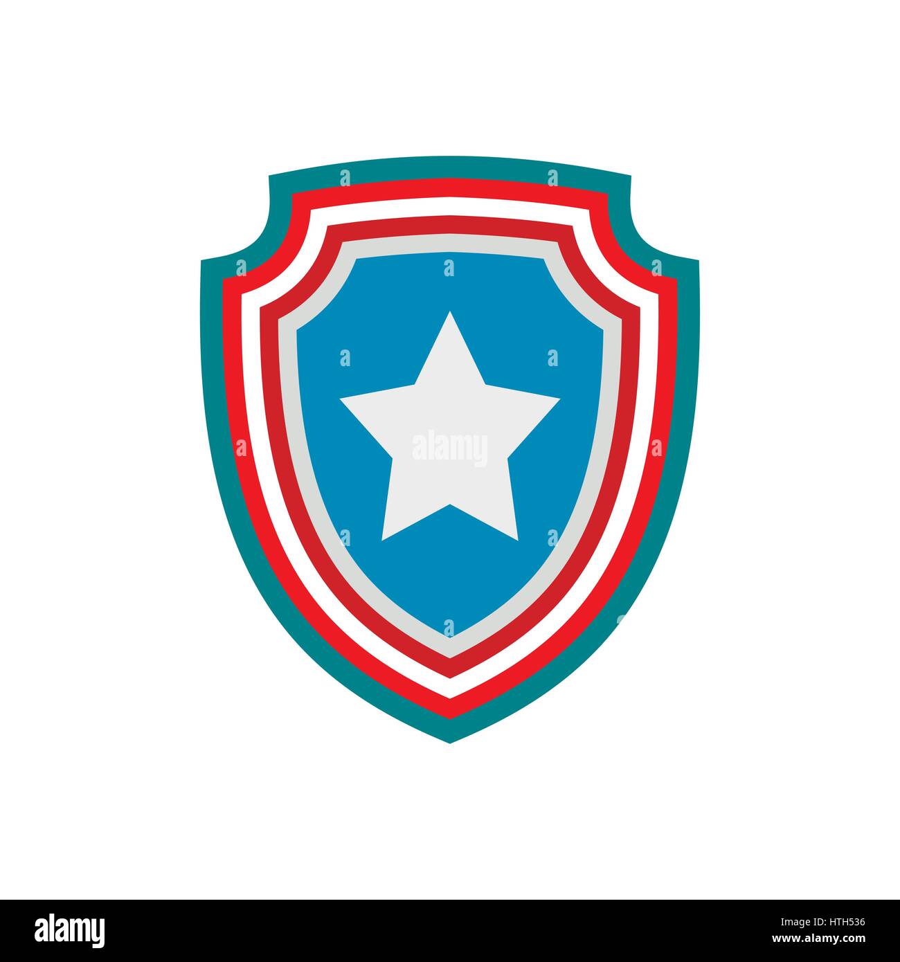 American badge icon Stock Vector Image & Art - Alamy