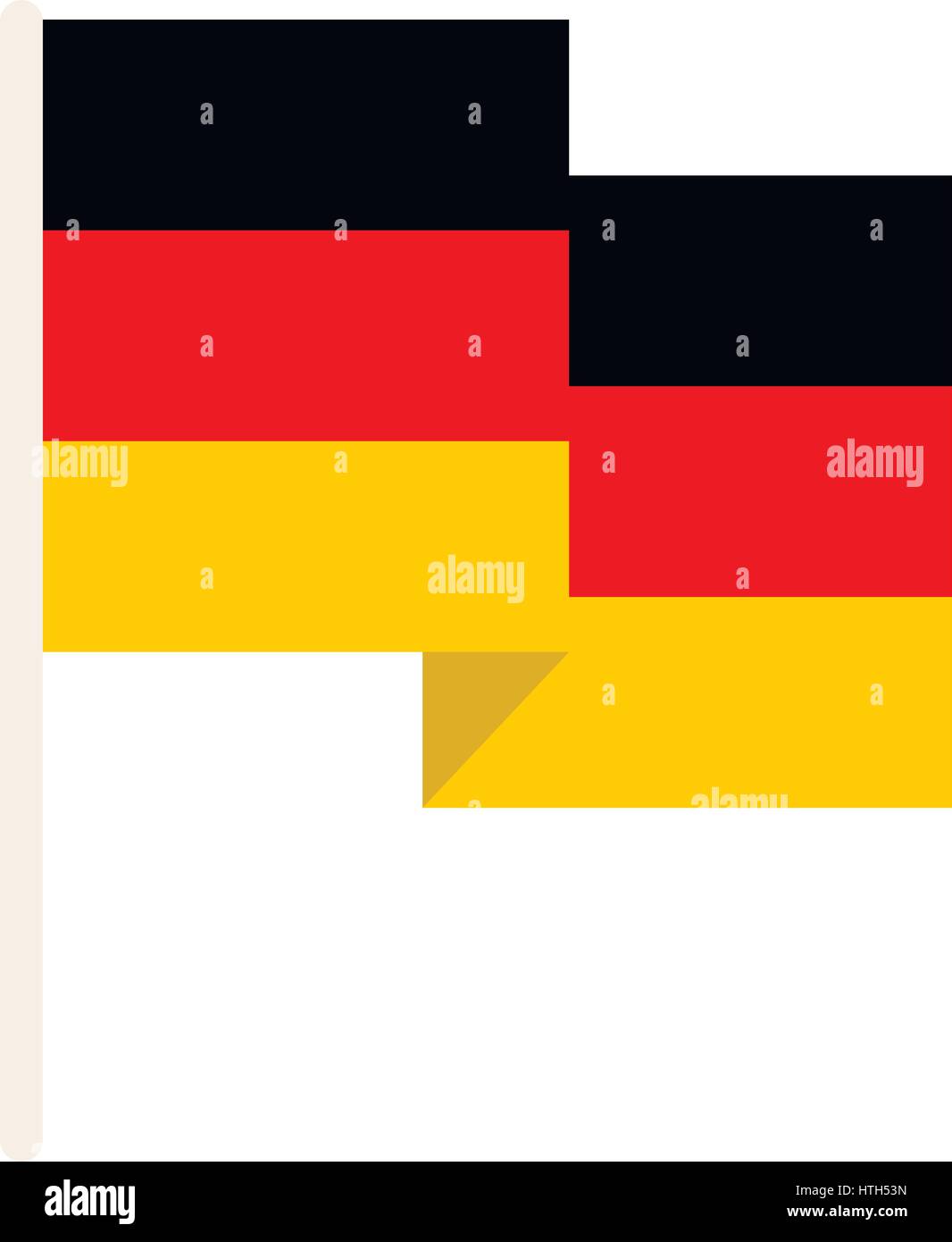 Blowing pride flag Stock Vector Images - Alamy