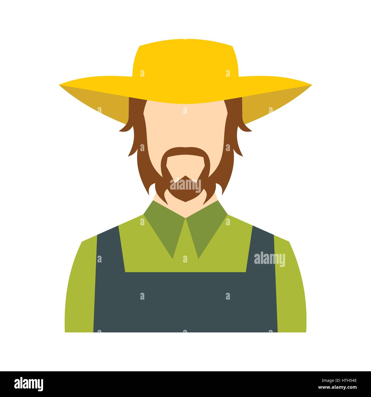 Farmer icon Cut Out Stock Images & Pictures - Alamy