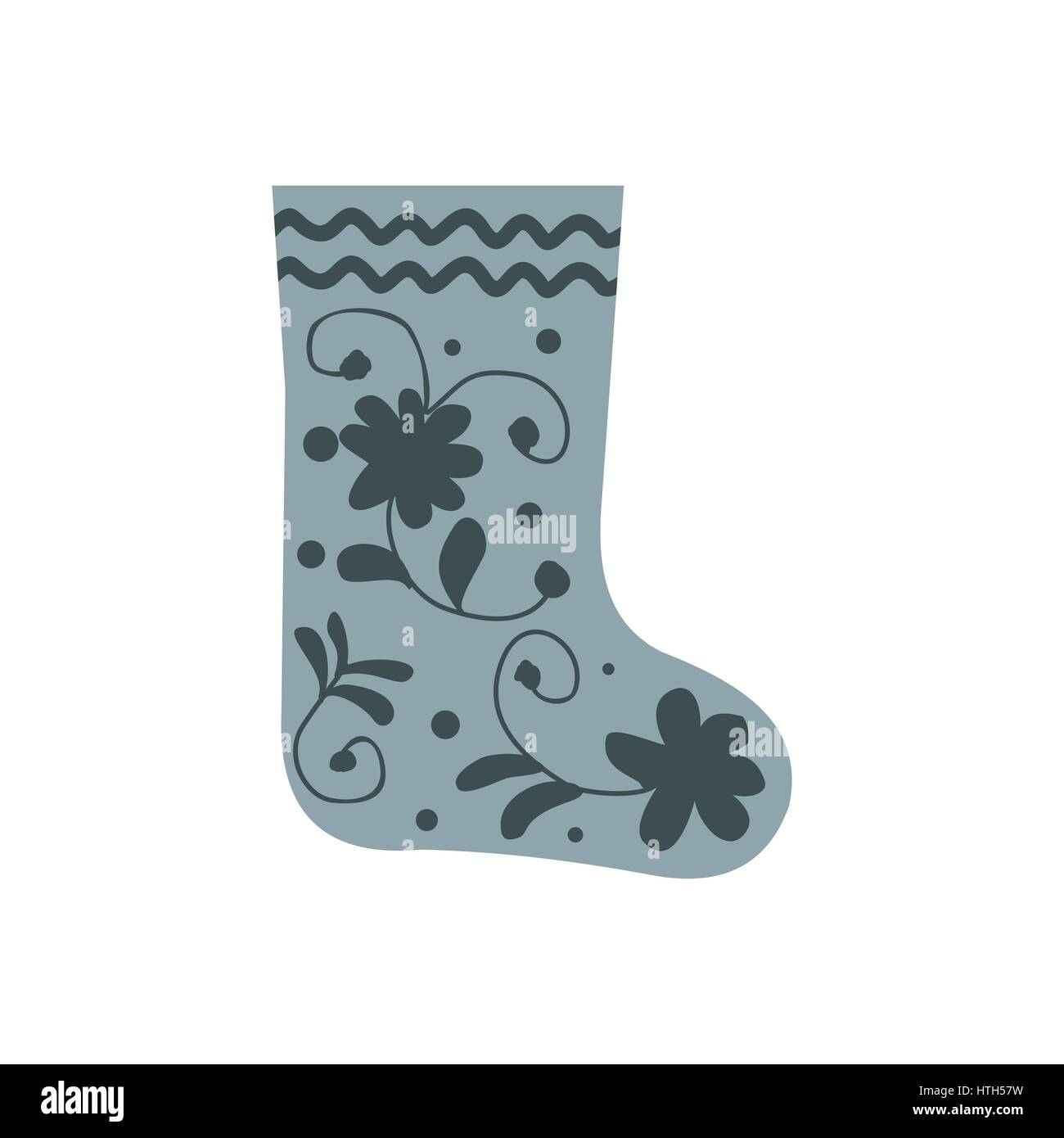 Pair traditional felt winter Cut Out Stock Images & Pictures - Alamy