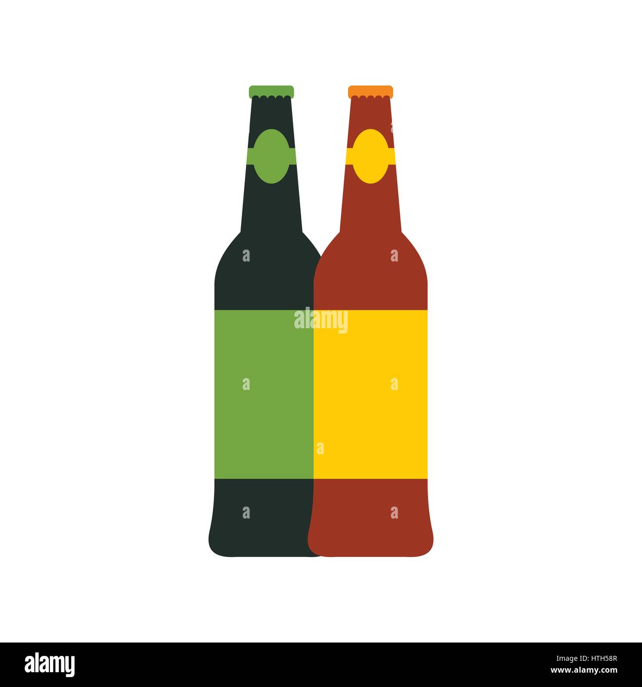 Still life glass bottles Stock Vector Images - Alamy