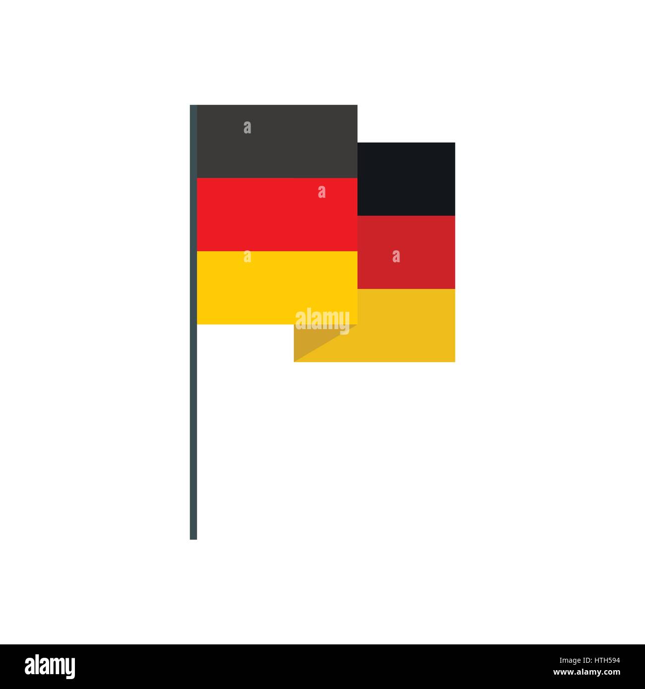 Blowing pride flag Stock Vector Images - Alamy