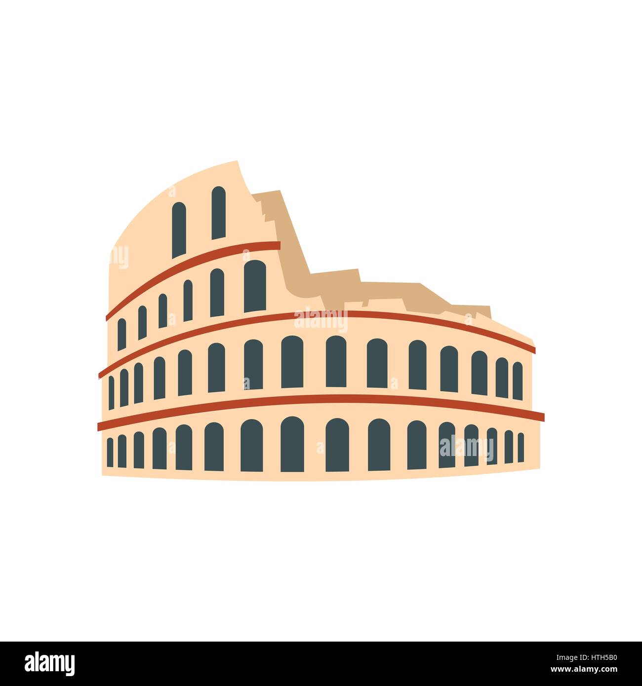 Flat roman Cut Out Stock Images & Pictures - Alamy