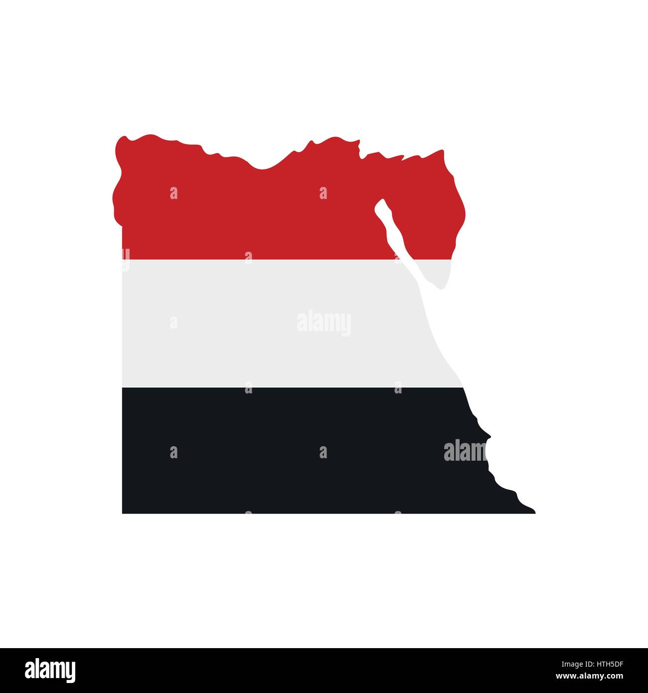 Map egypt official flag illustration hi-res stock photography and ...