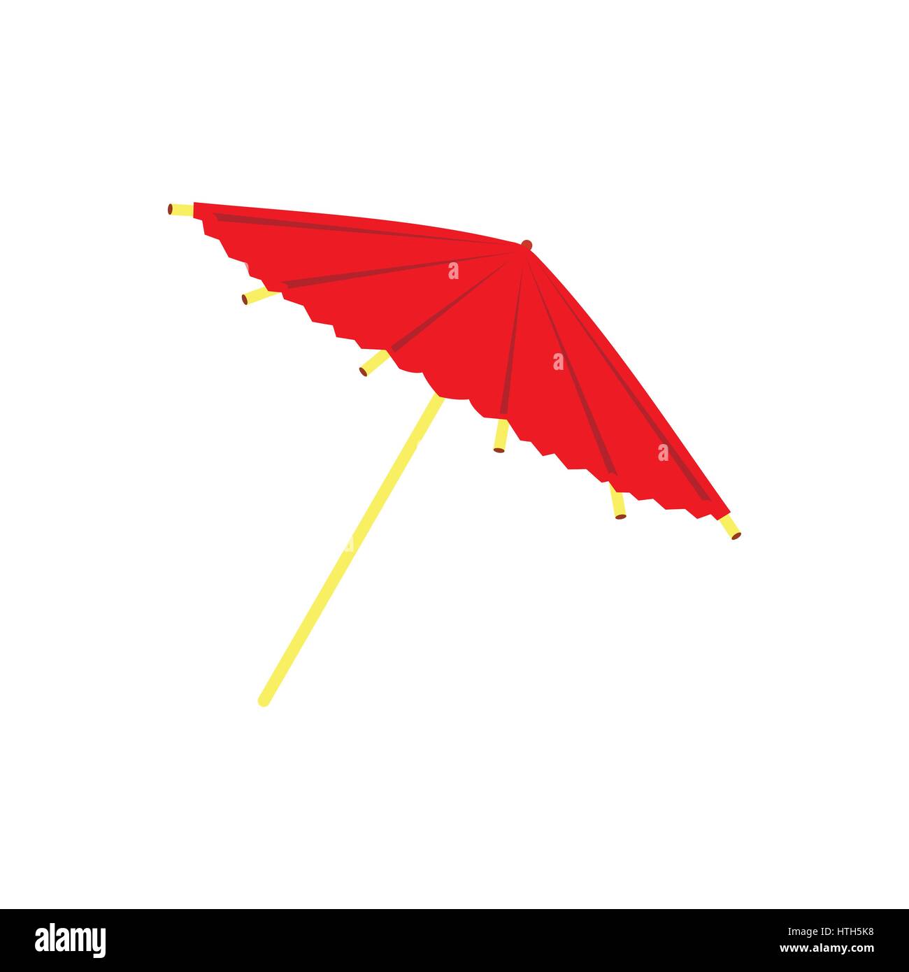 Green chinese parasol Stock Vector Images - Alamy