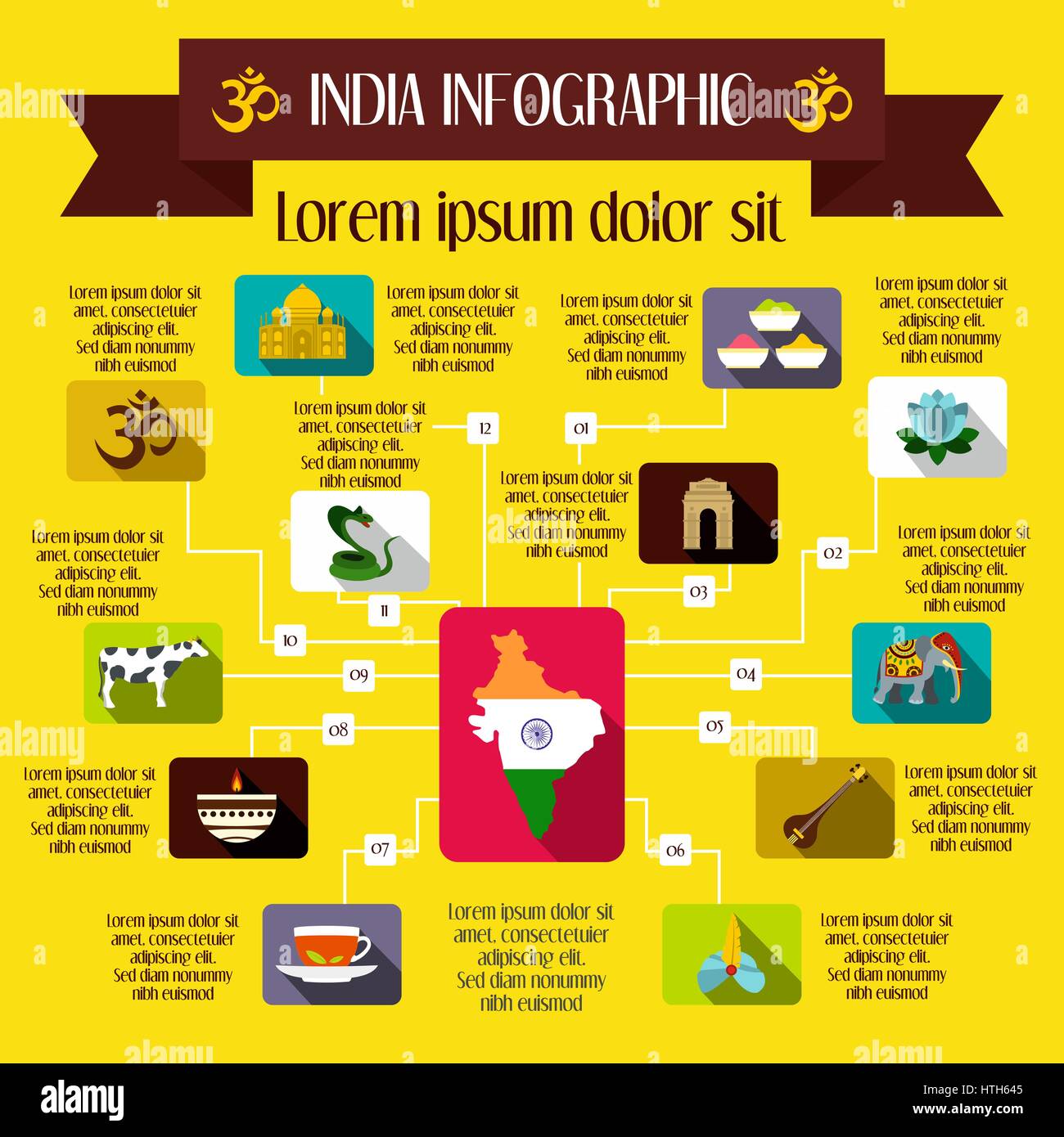 Infographic taj mahal hi-res stock photography and images - Alamy