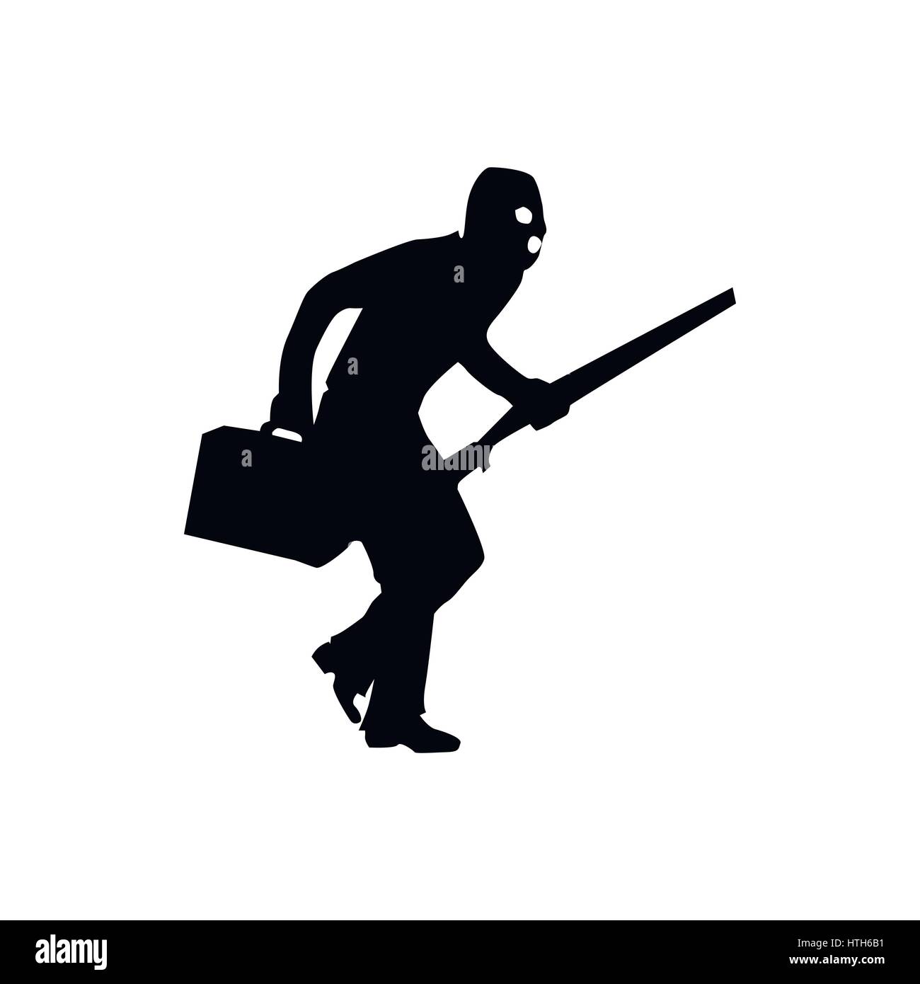 Man black ski mask Cut Out Stock Images & Pictures - Alamy