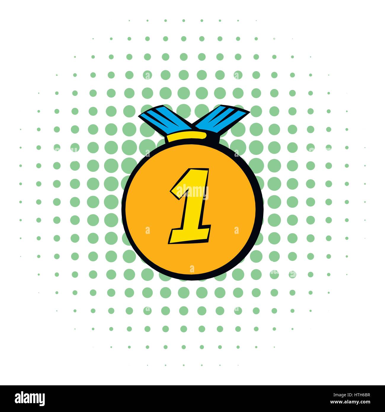 Medal icon, comics style Stock Vector Image & Art - Alamy