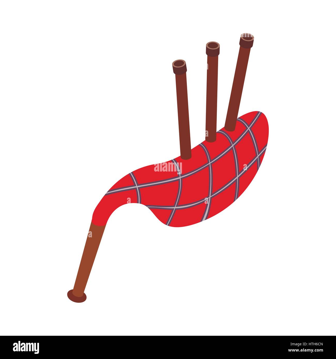 Scottish wind instrument Stock Vector Images - Alamy