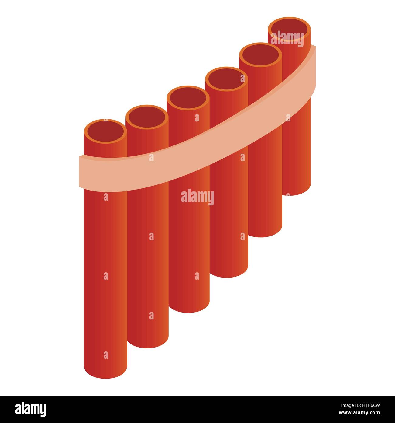 Native american flute Stock Vector Images - Alamy