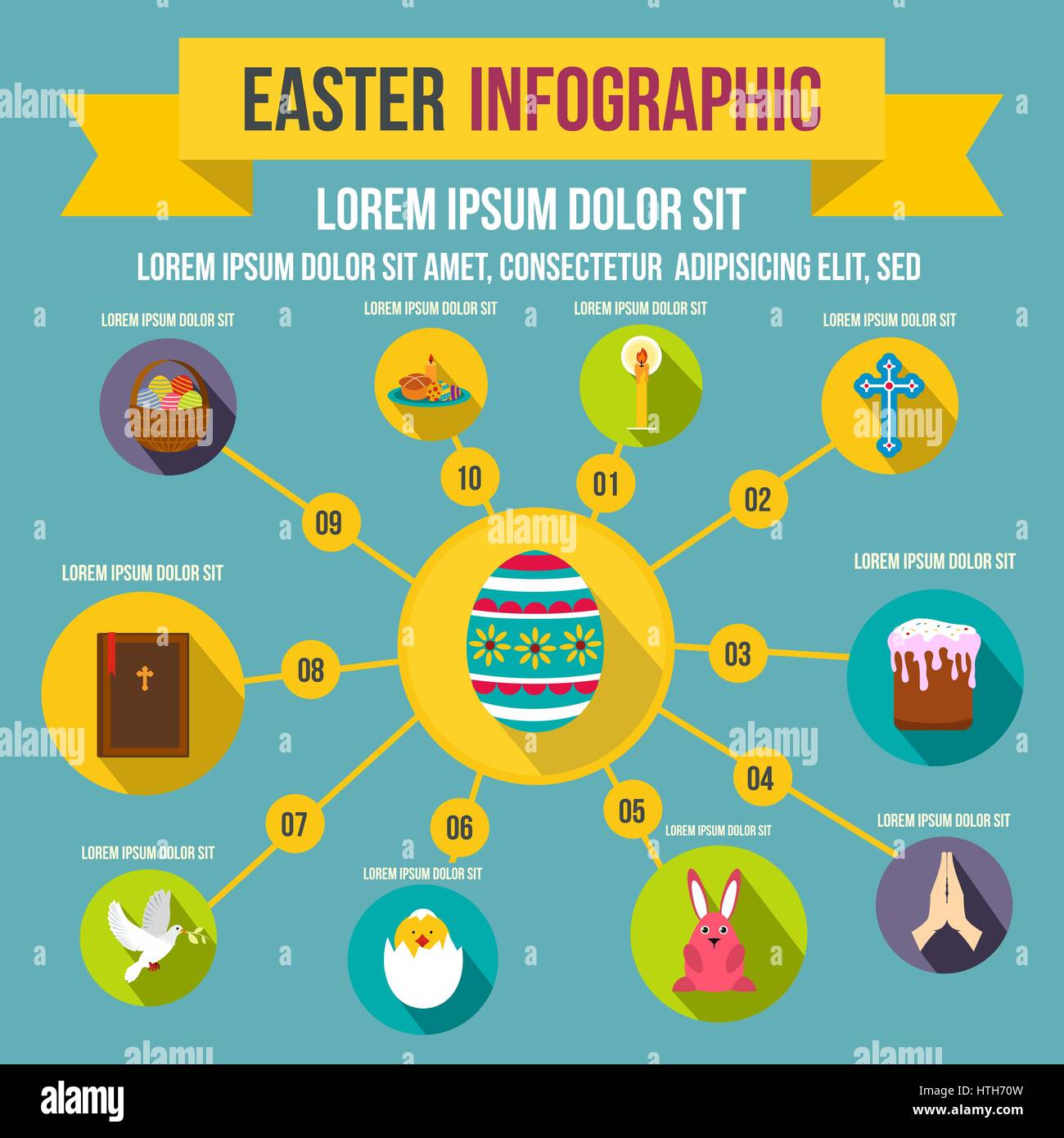 Rabbit for infographic Stock Vector Images - Alamy