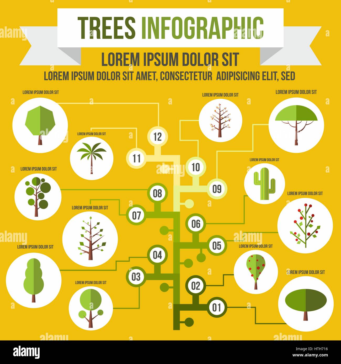Eco concept pie chart infographic hi-res stock photography and images ...