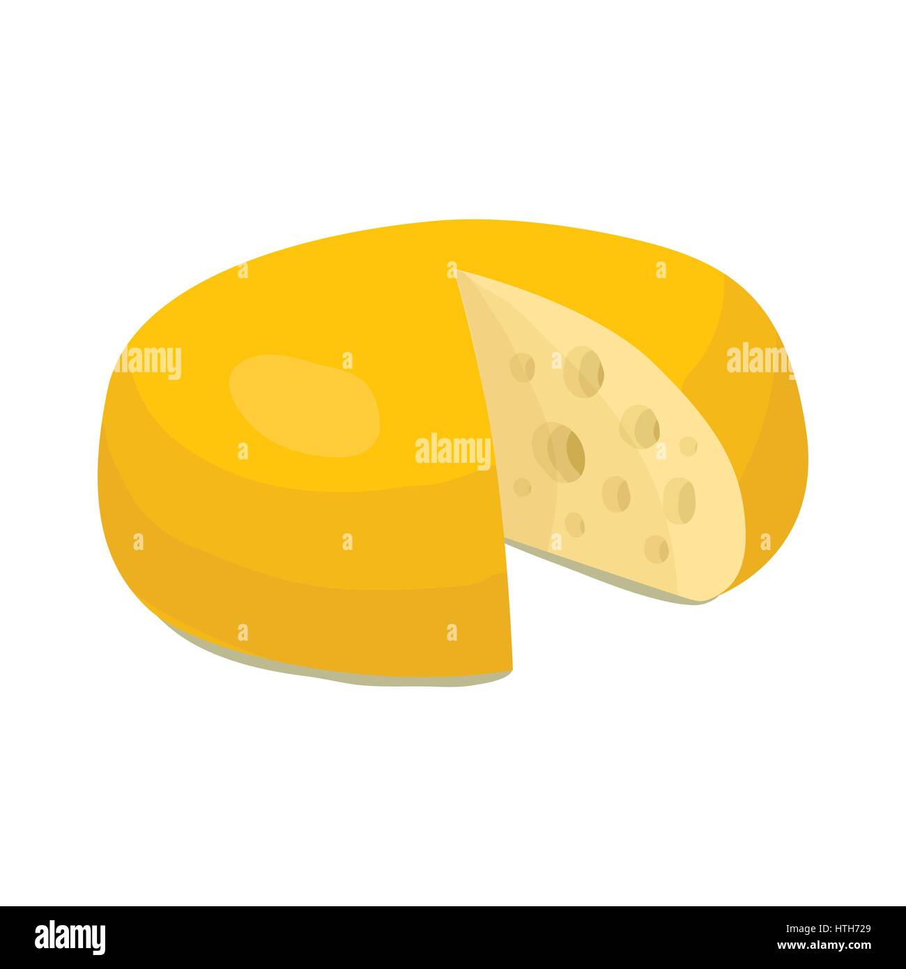 Cheese wheel icon, cartoon style Stock Vector Image & Art - Alamy