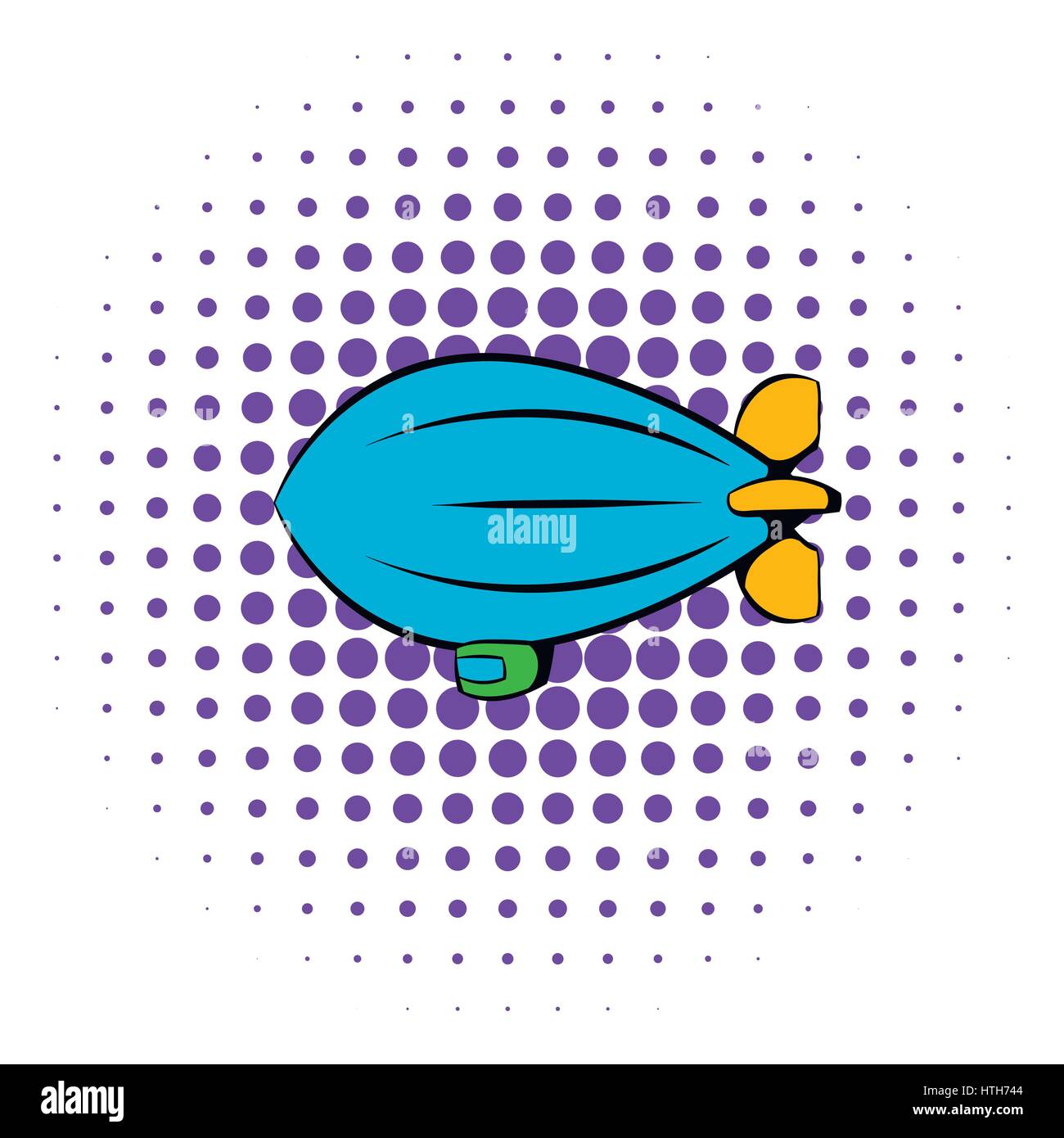 Flight fly flying plane blimp airship hi-res stock photography and ...