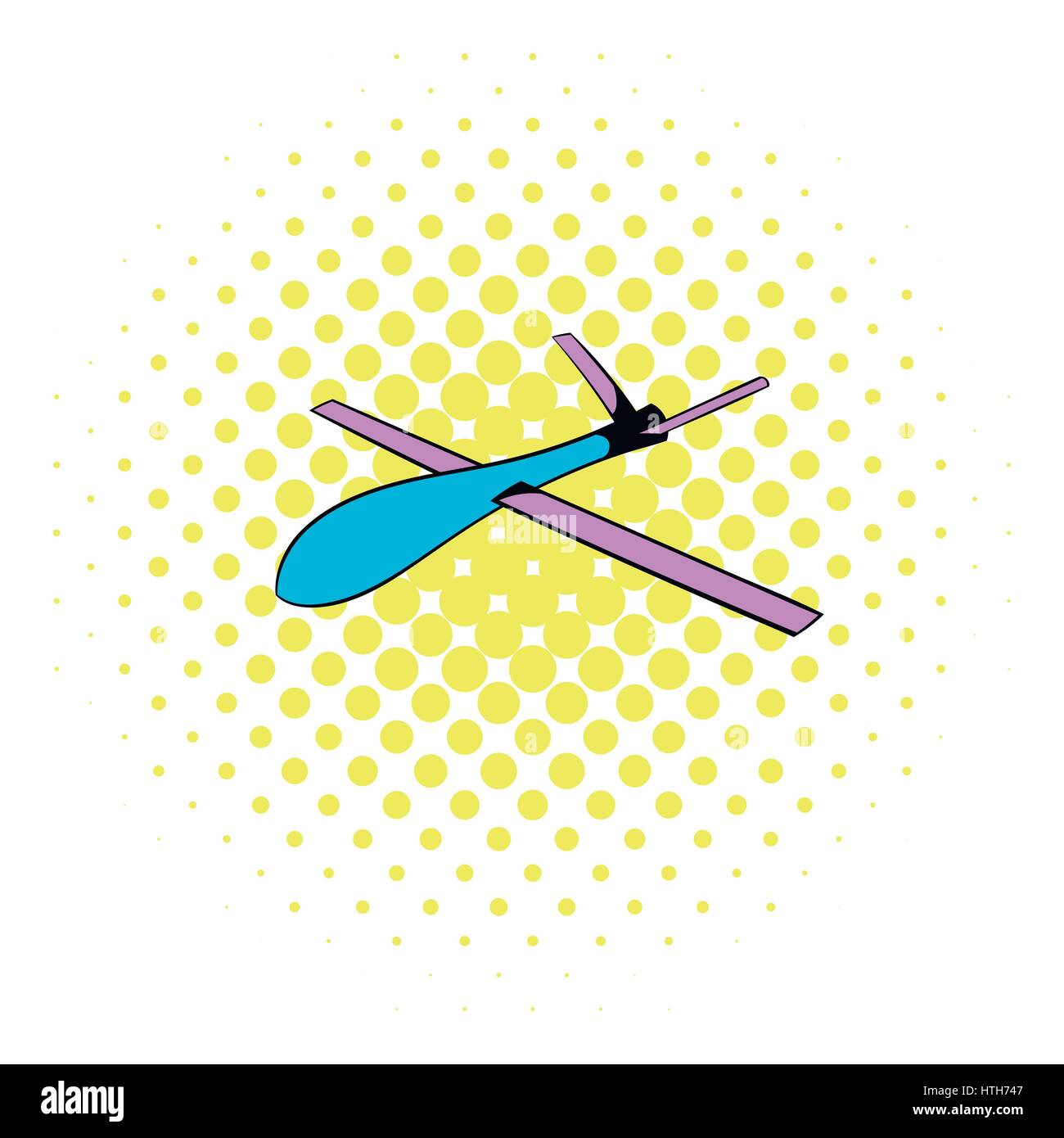 Sky hang glider icon Cut Out Stock Images & Pictures - Alamy