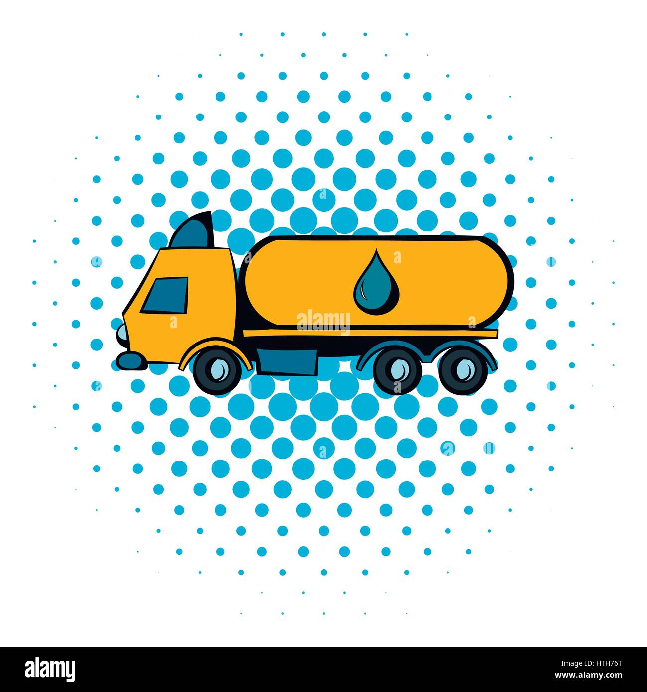 Shell fuel truck Stock Vector Images - Alamy