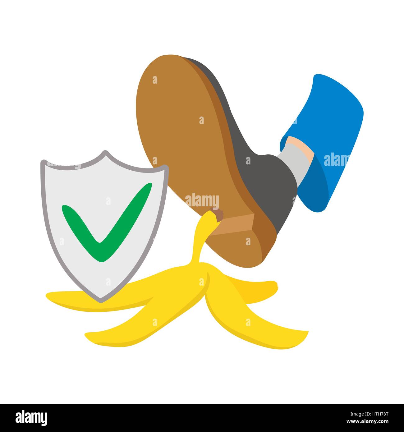 Accident insurance icon, cartoon style Stock Vector Image & Art - Alamy